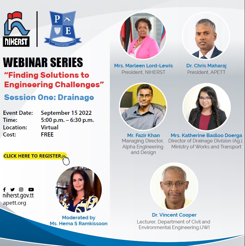 NIHERST | Association of Professional Engineers of T and T