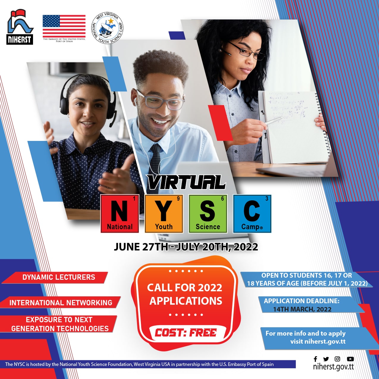 NIHERST | NYSC Scholarships